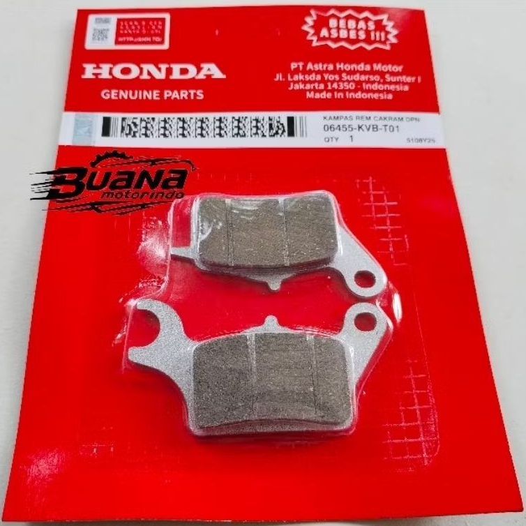 Jual Kampas Rem Depan Dispad Beat FI F1 New Vario Cbs 125 Beat Pop Esp ...