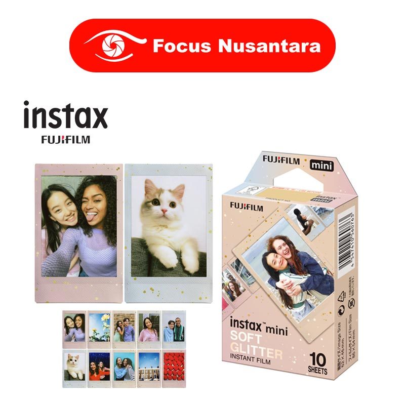 Jual FUJIFILM Instax Mini Paper Soft Glitter Paper film Instan Kamera ...