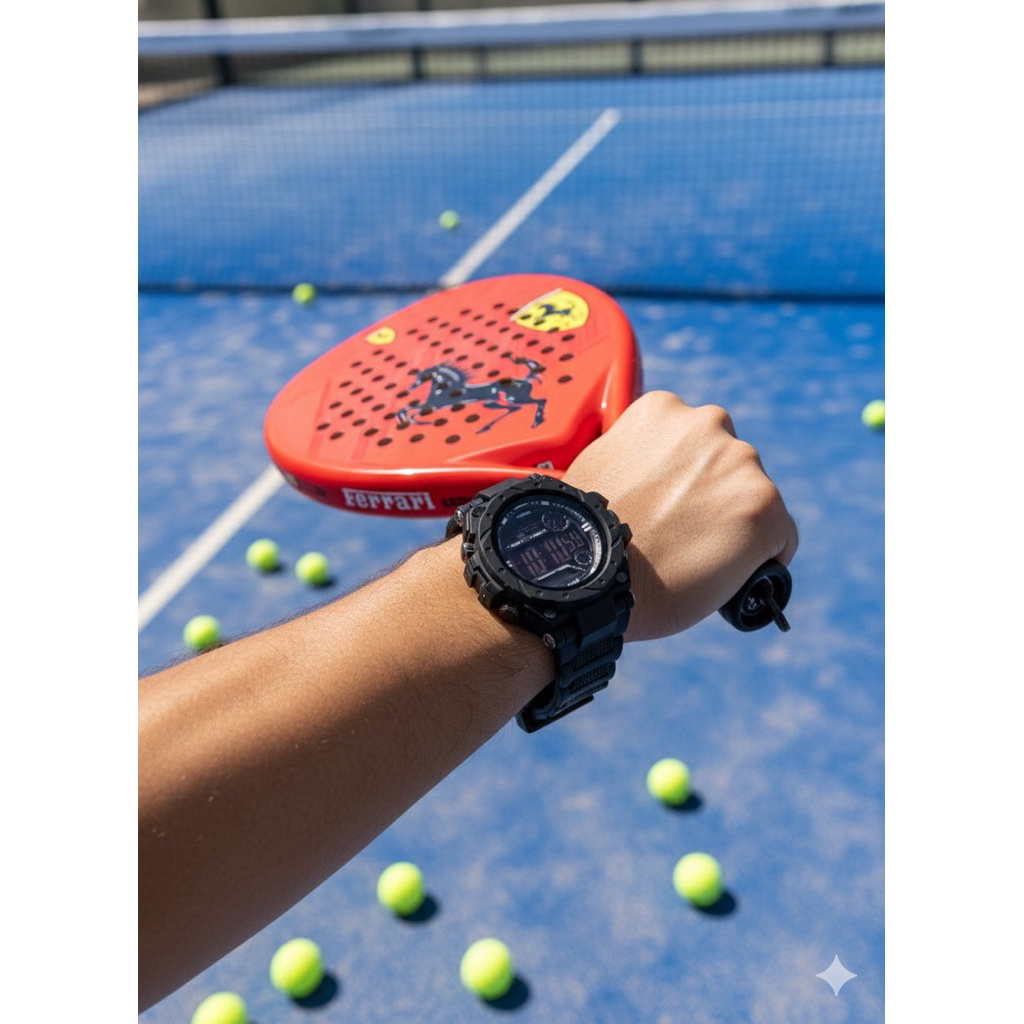 Jual JAM TANGAN SPORT DIGITAL TAHAN AIR FULLSET BOX | Shopee Indonesia