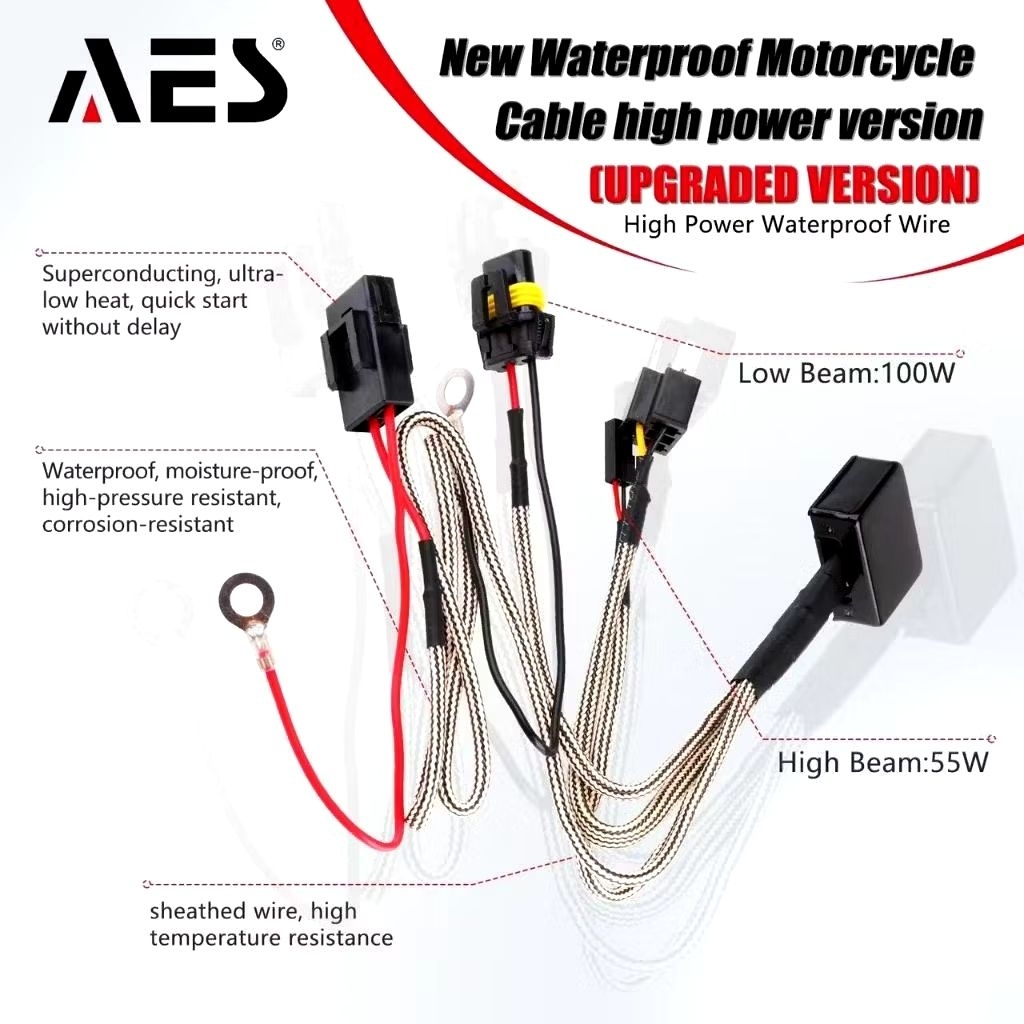 Jual Kabel Set Biled AES Premium Wiring Biled | Shopee Indonesia