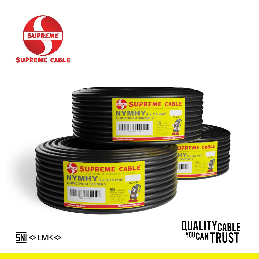 Jual Kabel Supreme Terlengkap & Harga Terbaru Juni 2026 | Shopee Indonesia