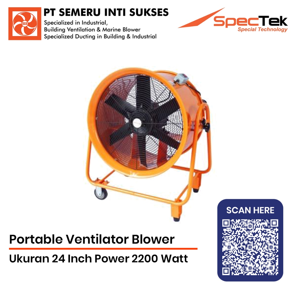 Jual Portable ventilator Blower ukuran 24 inch 220V | Shopee Indonesia