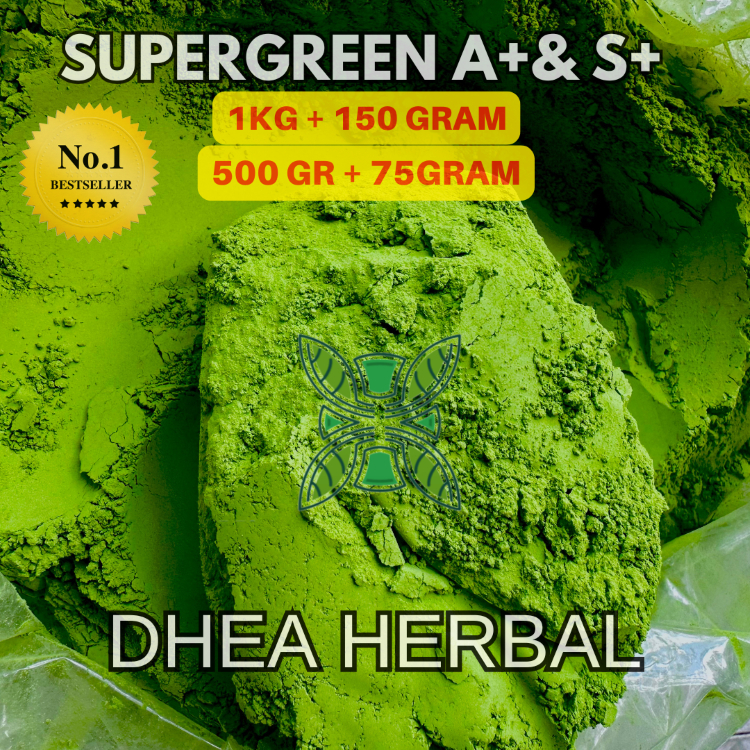 Jual Dhea Herbal Stamina SUP3RGREEN 1kg BONUS 150GRAM Premium | Shopee ...