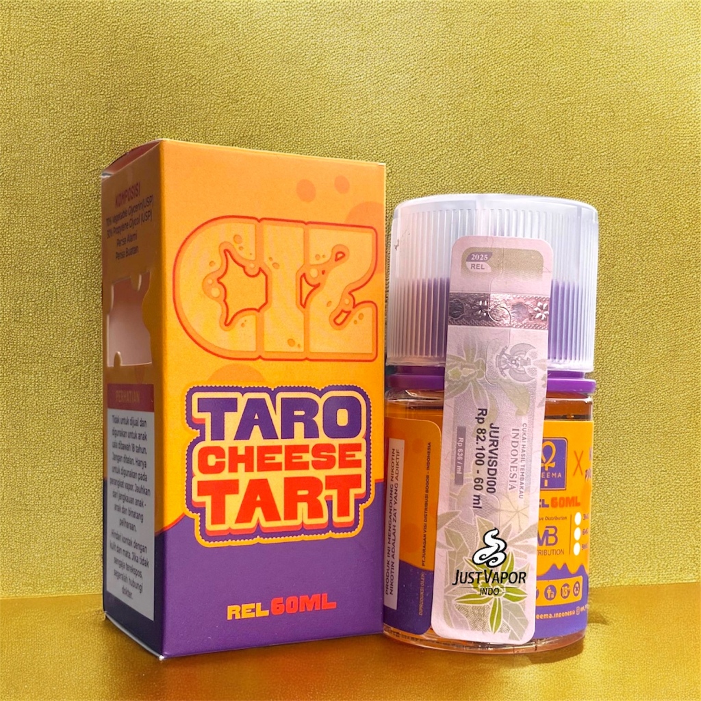 Jual CIZ Taro Cheese Tart 60ML – Liquid Vape Freebase Taro Keju Tart ...