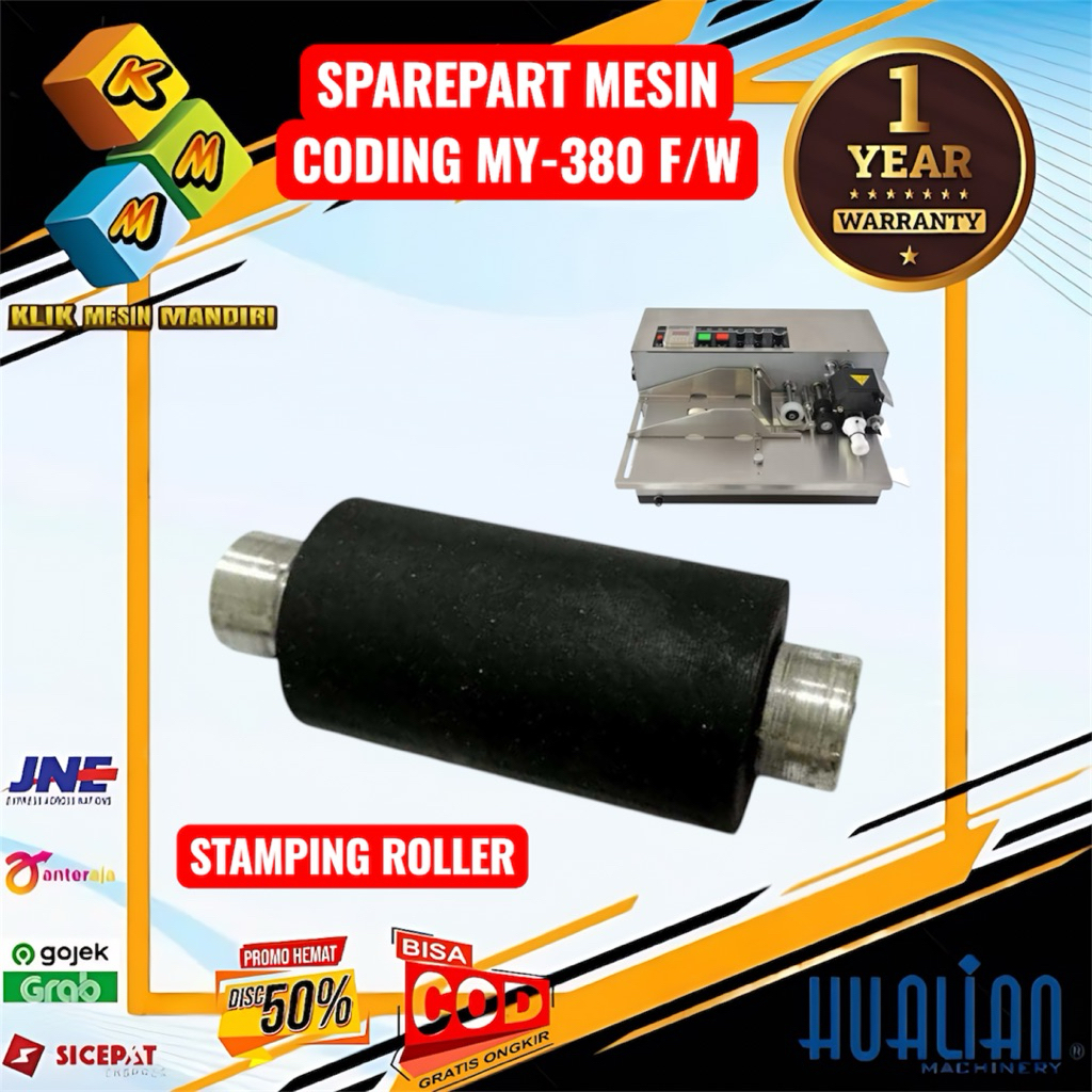 Jual Stamping Roller Sparepart Mesin coding My-380 | Shopee Indonesia