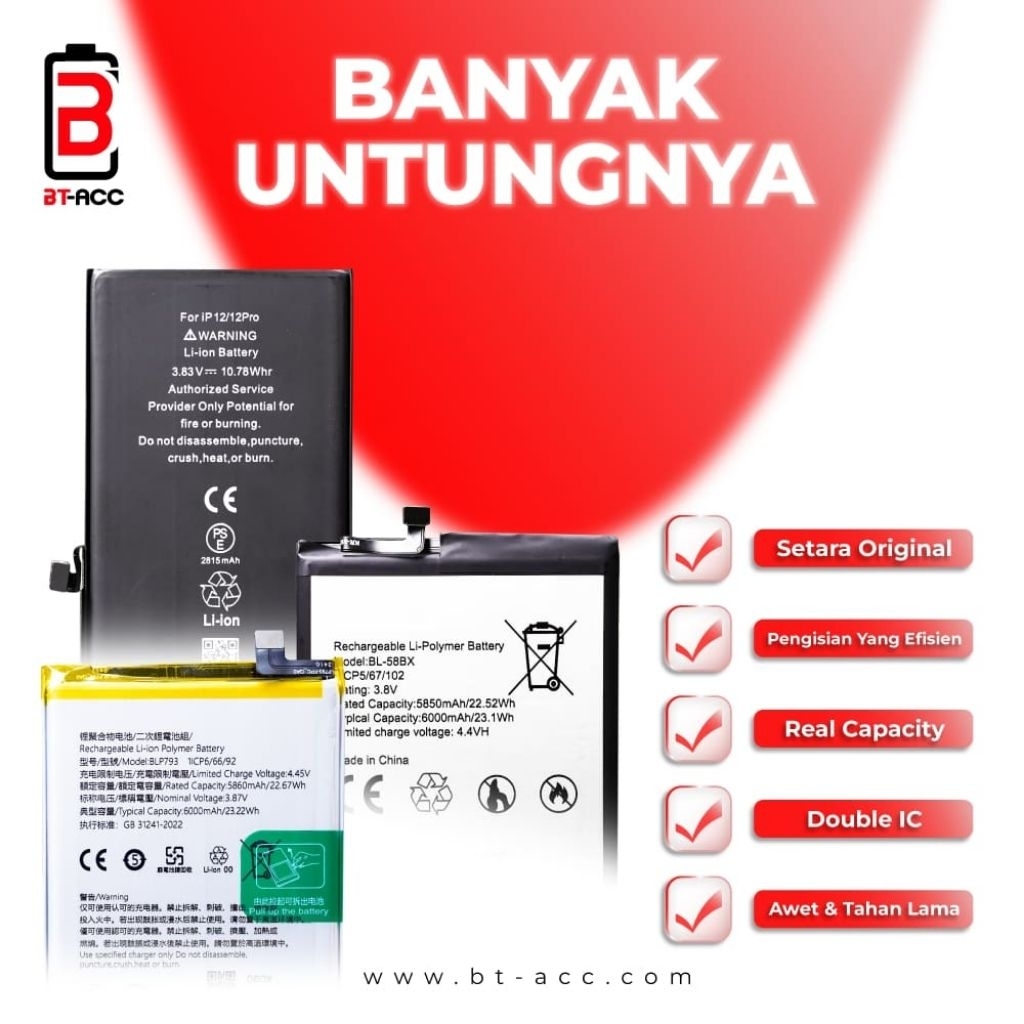 Jual BATERAI BT-ACC XIAOMI BN5E/NOTE 11 PRO 5G/NOTE 12 PRO 4G | Shopee ...
