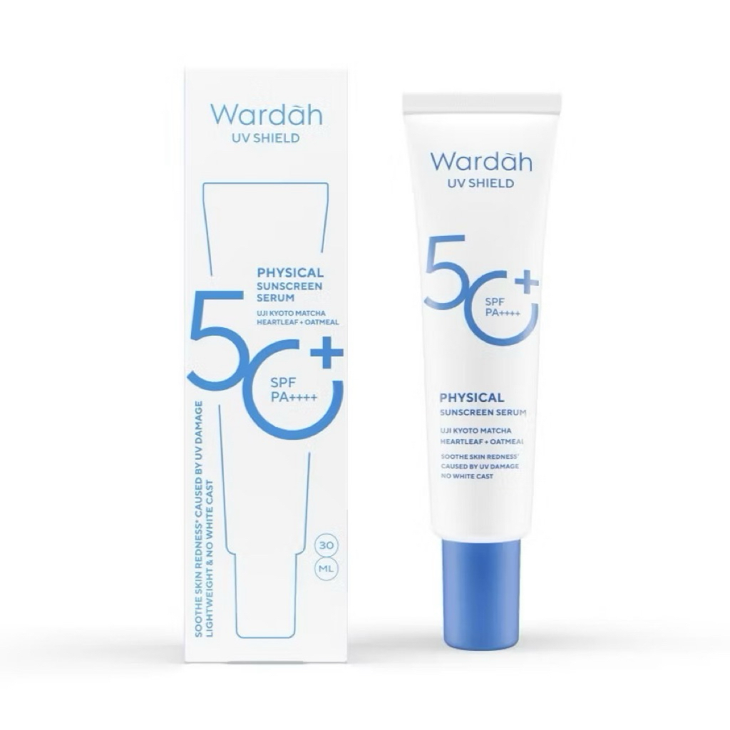Jual WARDAH UV SHIELD PHYSICAL SUNSCREEN SPF 50+ PA++++ [BARU] | Shopee ...