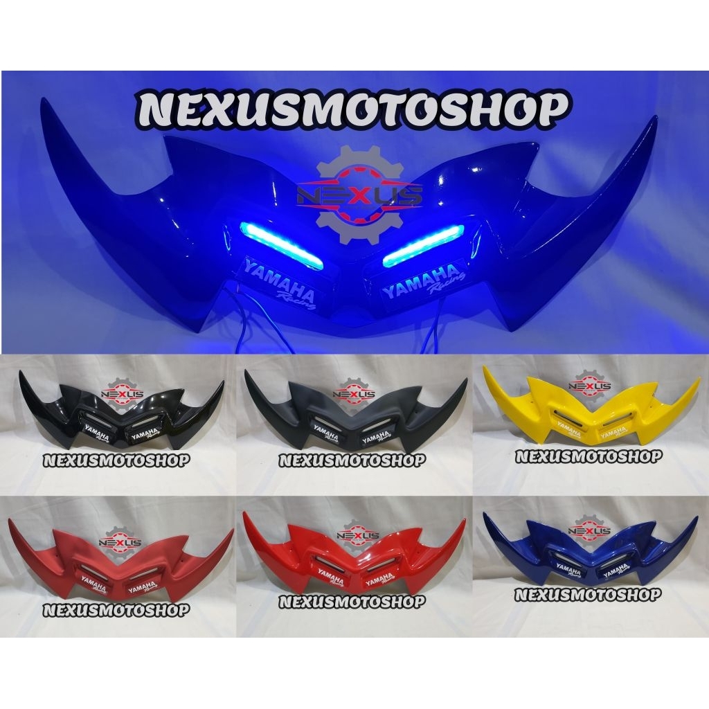 Jual winglet lampu Aerox winglet sayap depan aerox 155 winglet lampu ...