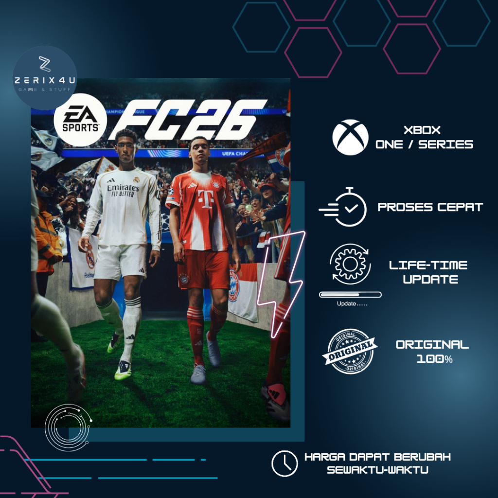 Jual EA SPORTS FC 26 XBOX ONE / SERIES X|S ORIGINAL PERMANEN EA FC 26 ...