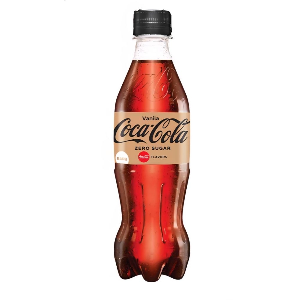 Jual Coca Cola Soft Drink Vanila 390ml - Dengan Zero Sugar | Shopee ...