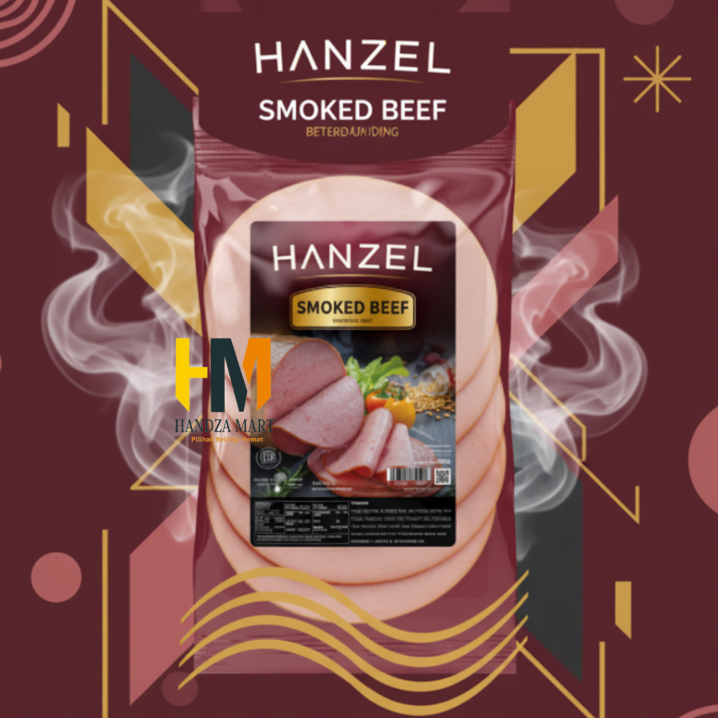 Jual Hanzel Premium Smoked Beef 200g | Shopee Indonesia