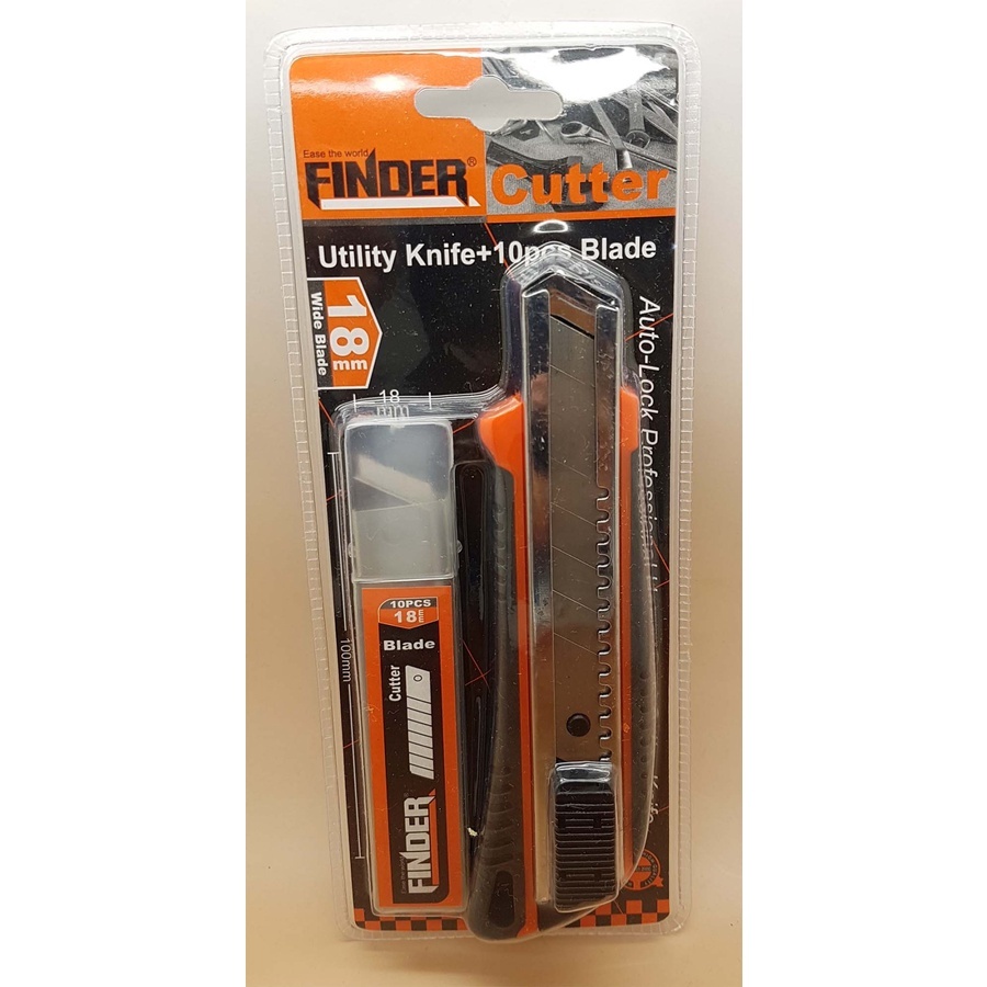 Jual Cutter besar besi + bonus isi 10 mata Merk FINDER | Shopee Indonesia