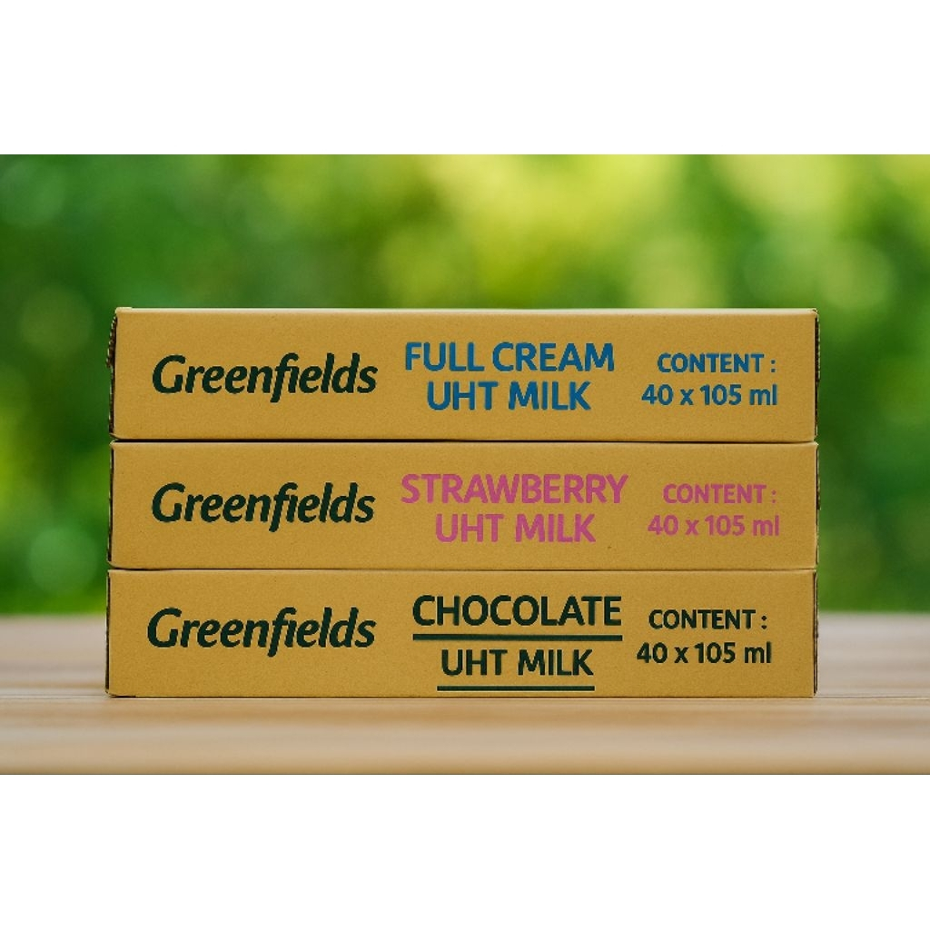 Jual KELATSUSU UHT GREENFIELDS FULL CREAM / COKELAT / COKLAT LESS SUGAR ...