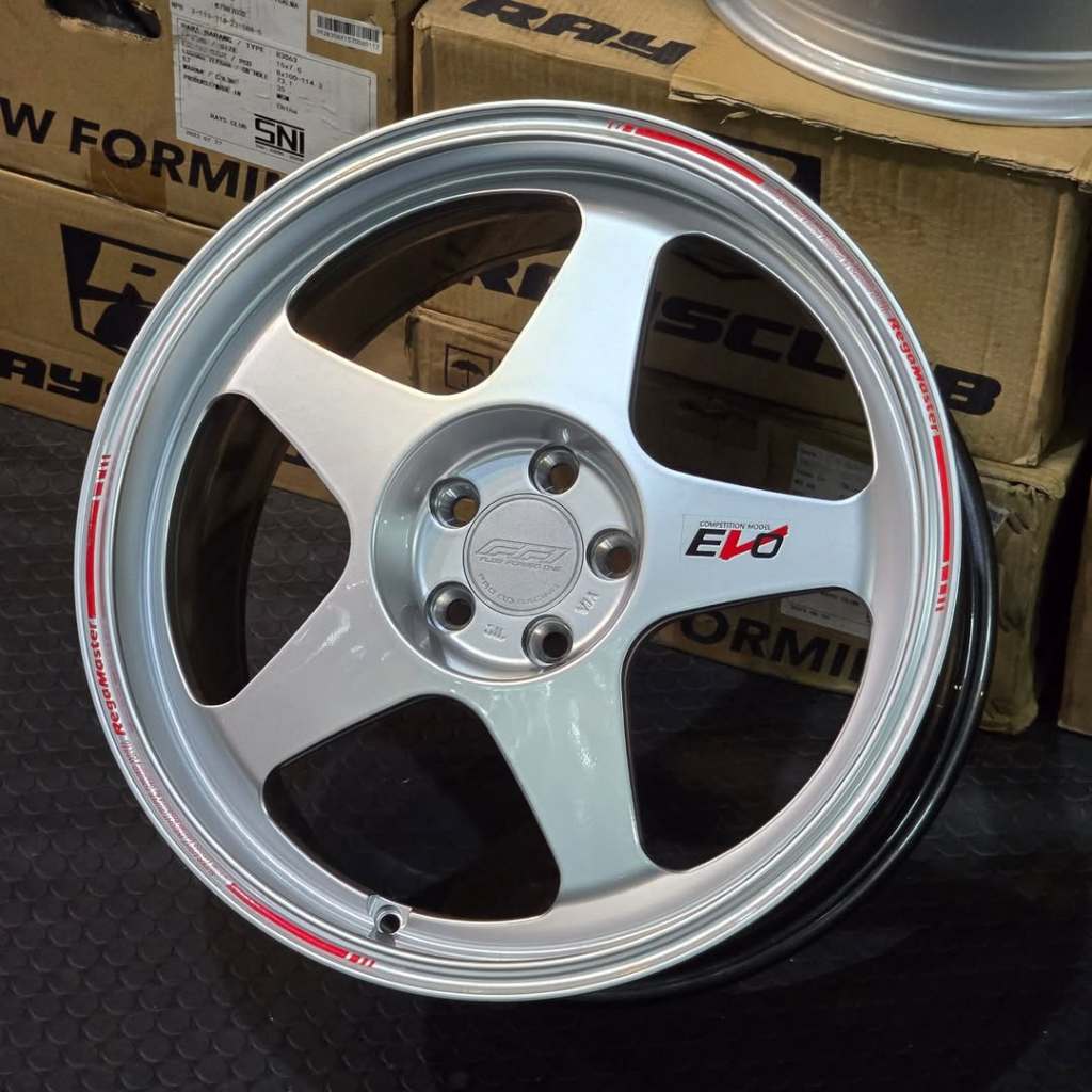 Jual Velg Evo Regamaster - Flow Forged Ring18 Lebar 8,5 ET 42 PCD 5x100 ...