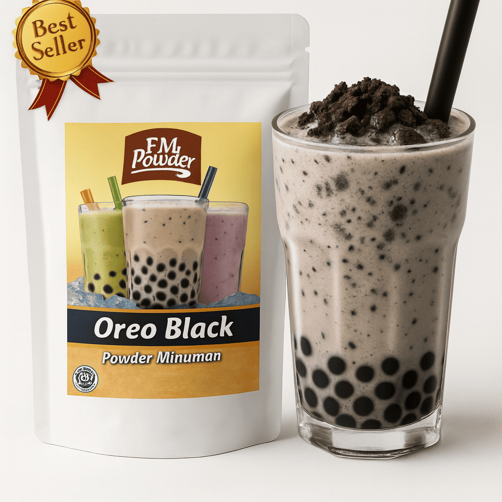 Jual FM Powder – Rasa Cookies & Cream – Black Cookies Drink – Premium ...