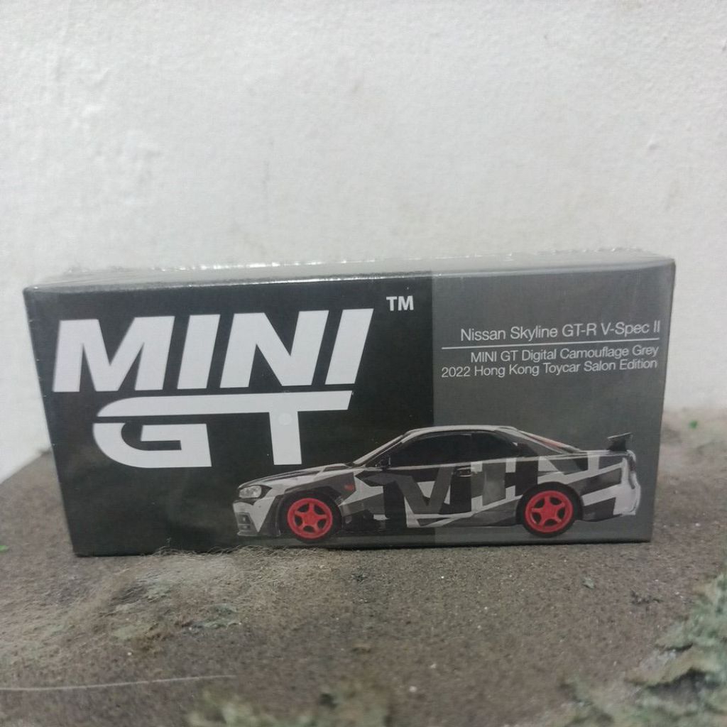 Jual Mini GT/.445 Nissan Skyline GT-R (R34) V-Spec II Digital ...