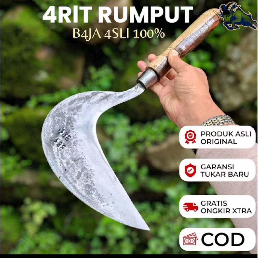Jual Arit/Sabit Rumput Baja Per | Cap 88 Bintang Original Premium ...