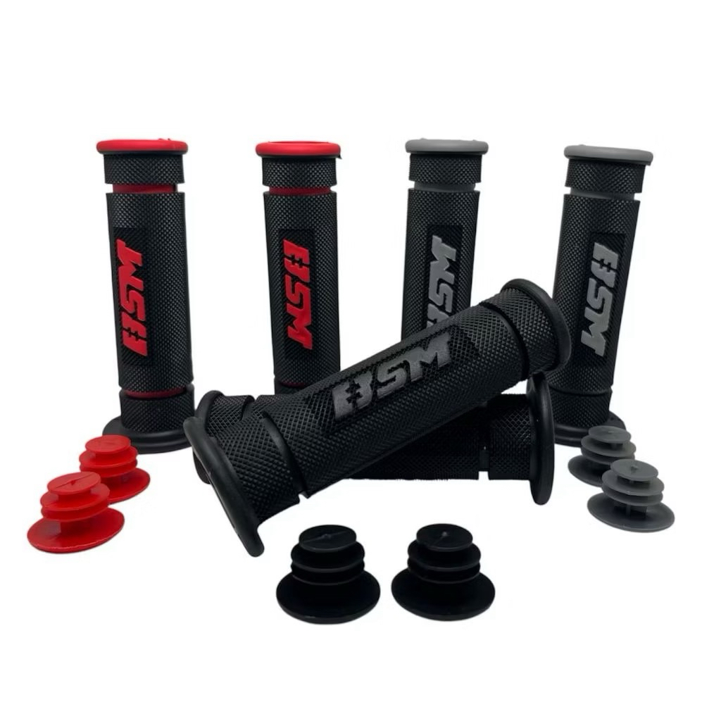 Jual HANDFAT HANDGRIP GRIP STANG MOTOR UNIVERSAL BSM RACING WARNA EMPUK ...