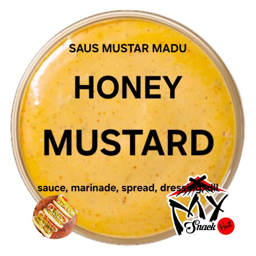 Jual HONEY MUSTARD SAUCE 50GR SAUS SAOS MOSTER MUSTAR MOSTERD MADU ...