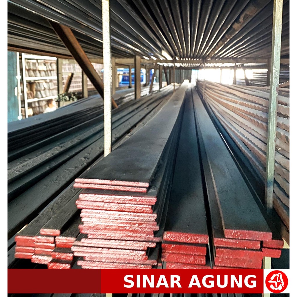 Jual Plat Strip 4mm x 40 x 6 meter / Plat Besi batang 4mm | Shopee ...