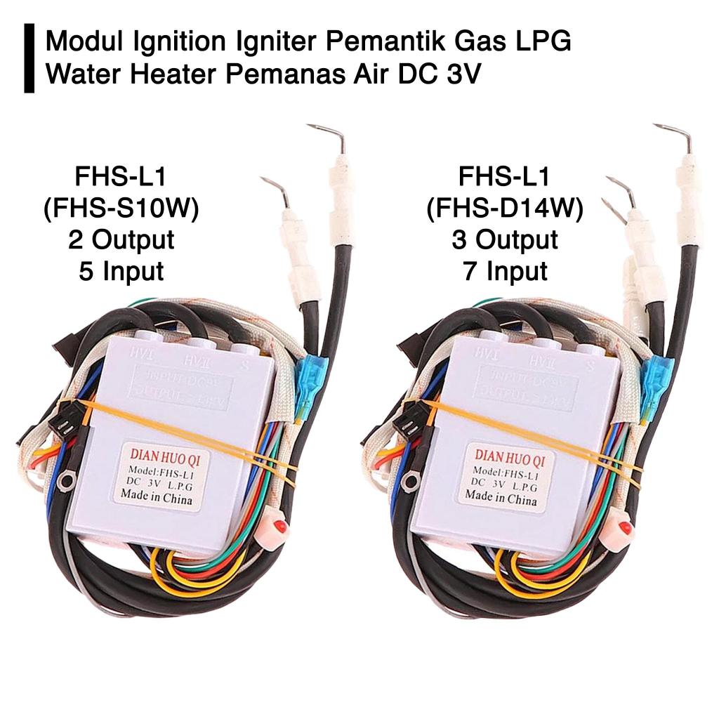 Jual Module Modul Ignition Igniter Pemantik Gas LPG Water Heater ...