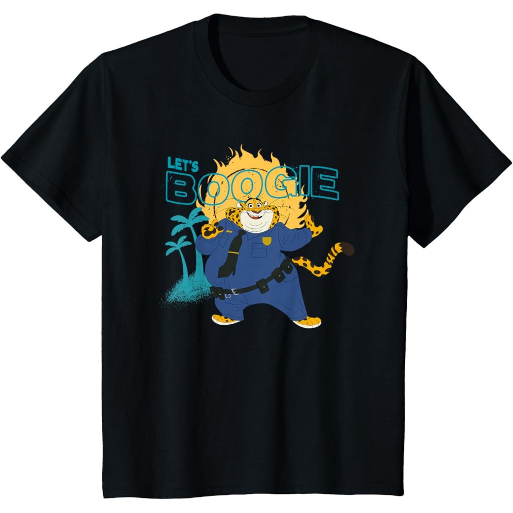 Jual Baju Kaos Anak Disney Zootopia 2 Let's Boogie Officer Clawhauser ...
