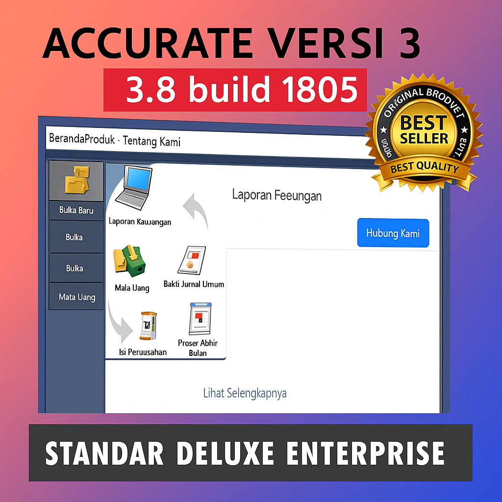 Jual ACCURATE 3 ENTERPRISE DELUXE STANDART | Shopee Indonesia