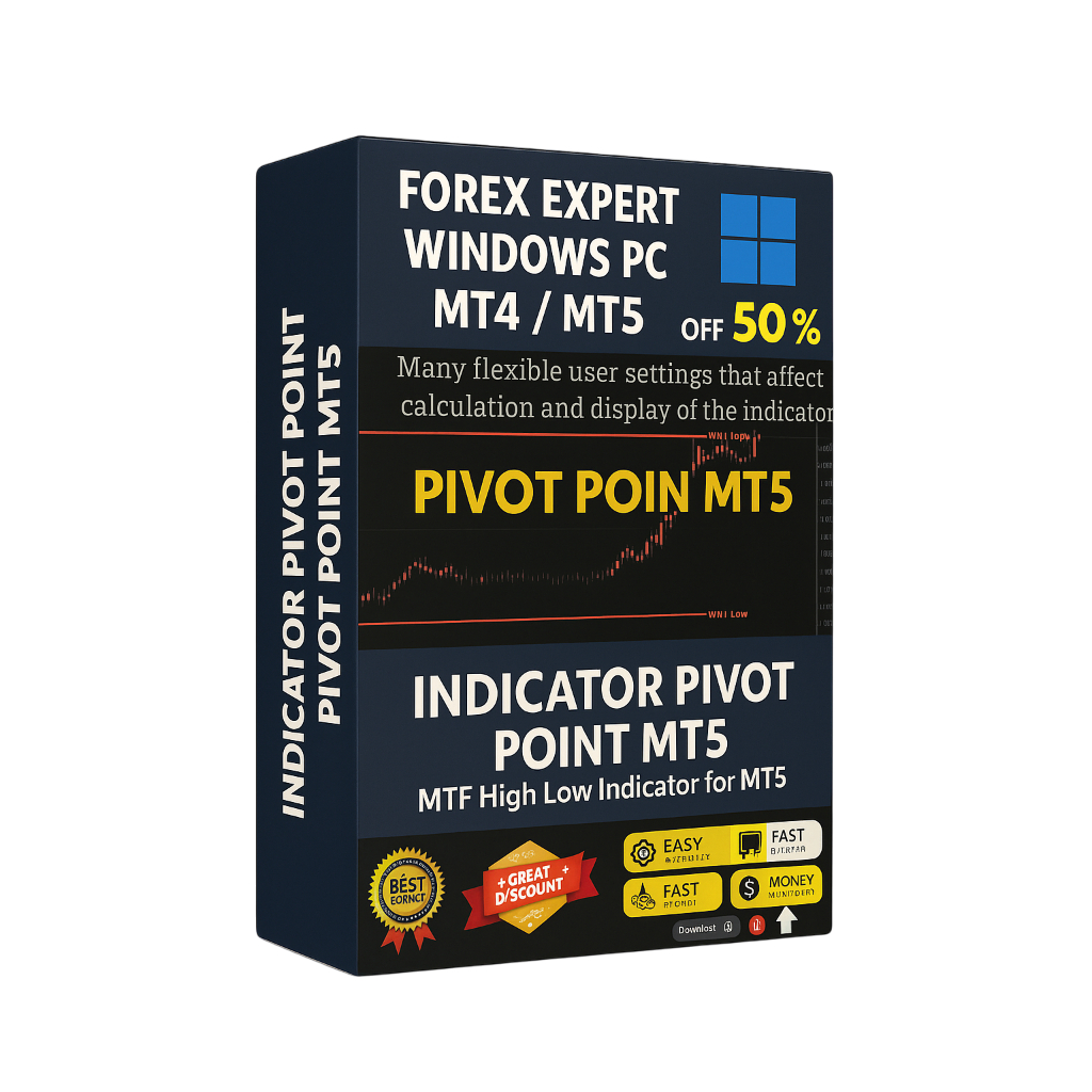 Jual Indicator Pivot Point MT5 MTF High Low Indicator for MT5 Akurasi ...