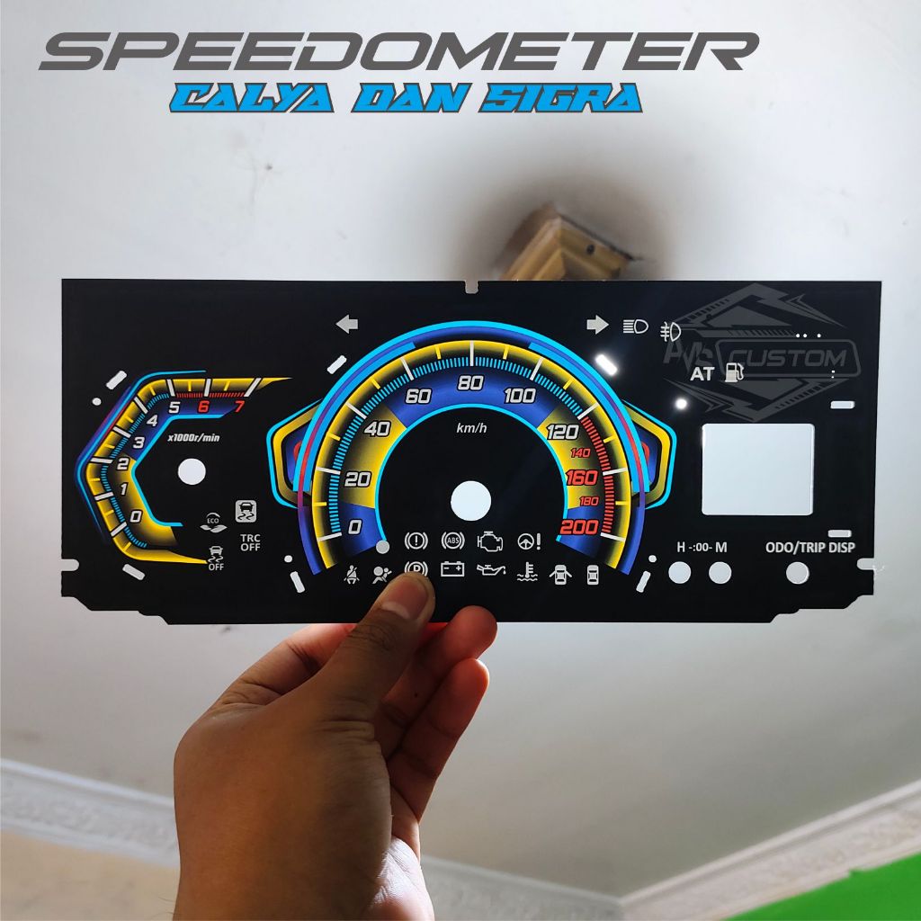 Jual Speedometer CALYA dan SIGRA papan panel variasi custom spidometer ...