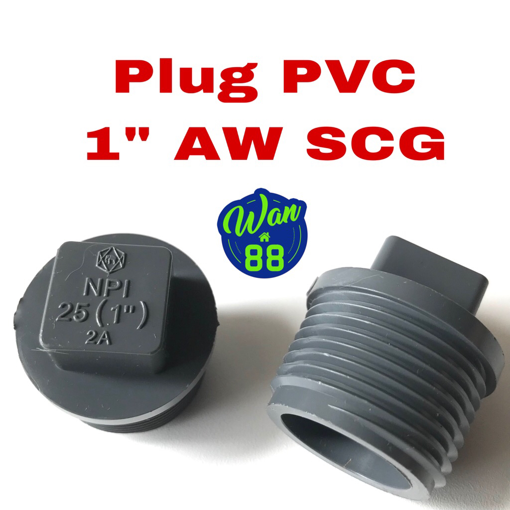Jual Plug PVC 1” AW SCG harga per 1 pc | Shopee Indonesia