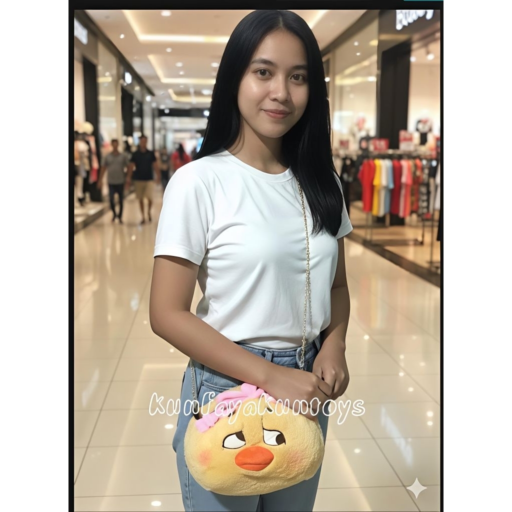 Jual terbaru tas slempang bebek sad duck ,dengan ekspresi sedih,manyun ...