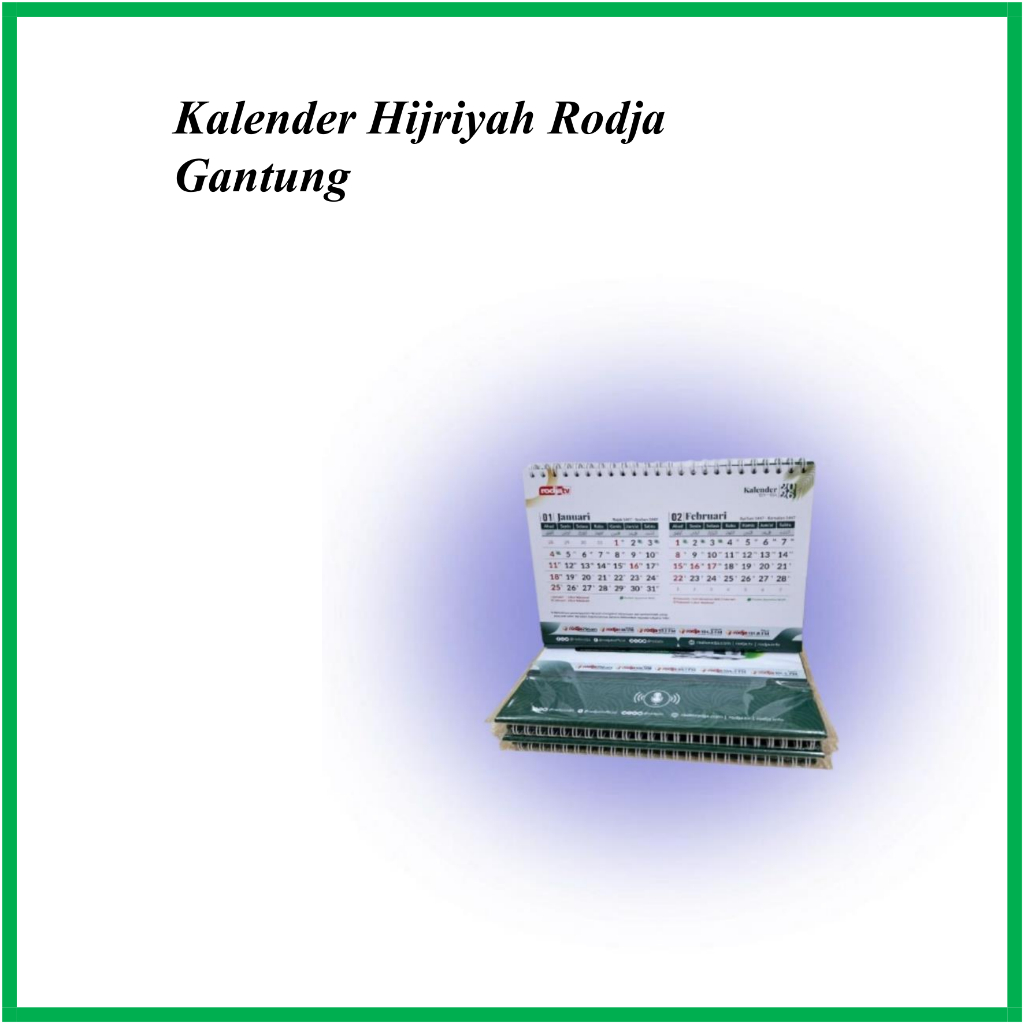 Jual Kalender Rodja 2025-2026 Gantung. | Shopee Indonesia