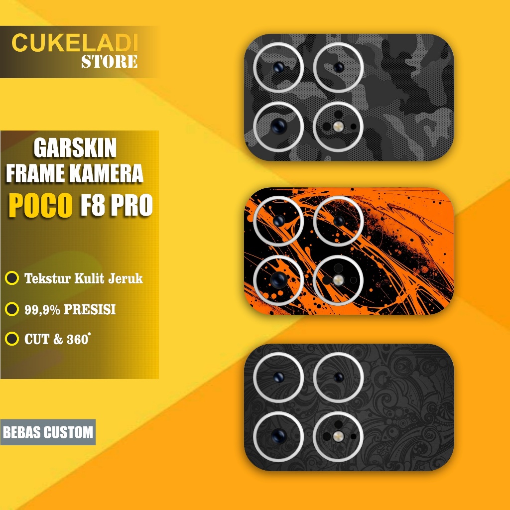 Jual EKSLUSIF! (3Pcs) SKIN PROTECTOR - FRAME CAMERA POCO F8 PRO / F8 ...
