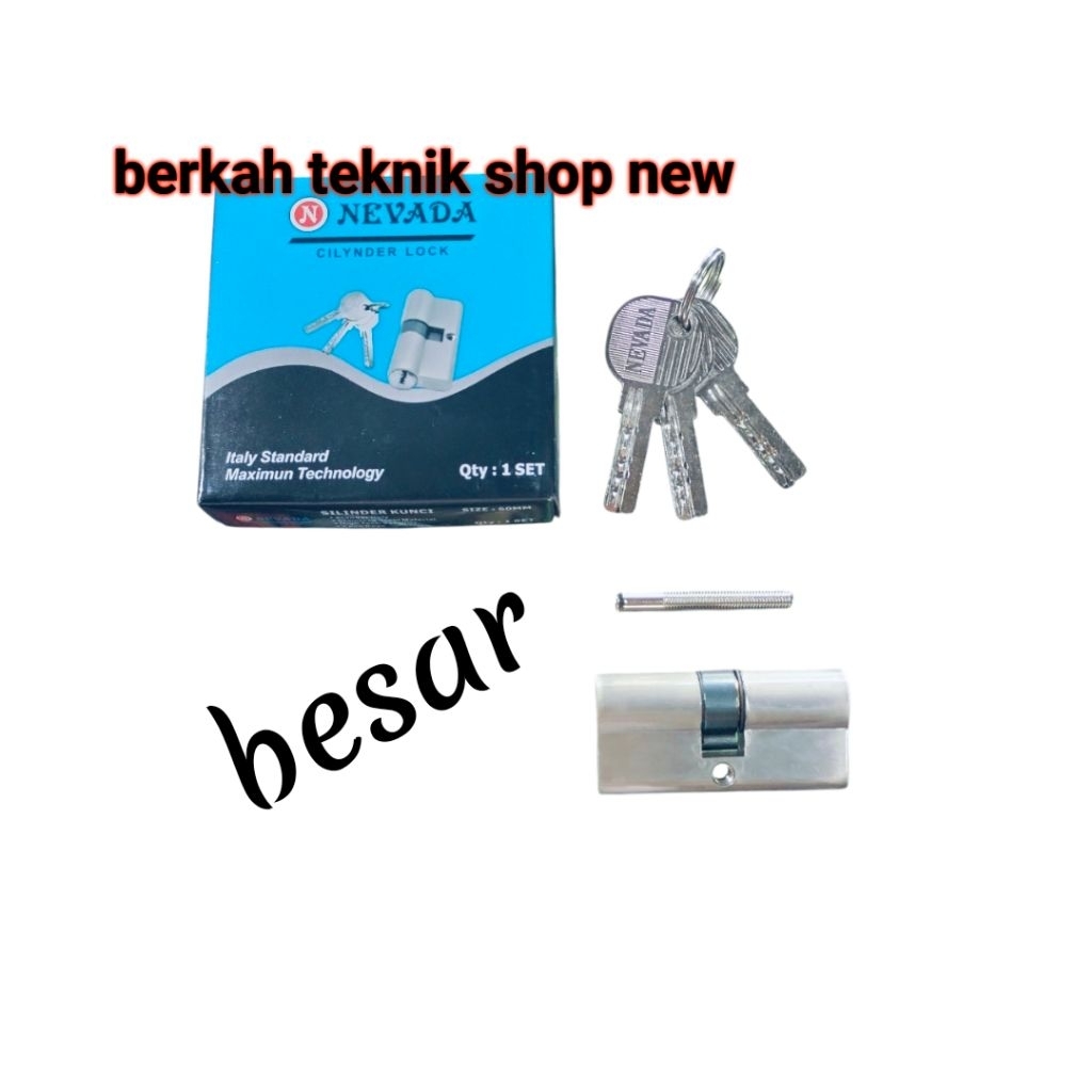 Jual SILINDER KUNCI PINTU (besar) SUPER QUALITY engsel cantel pintu ...