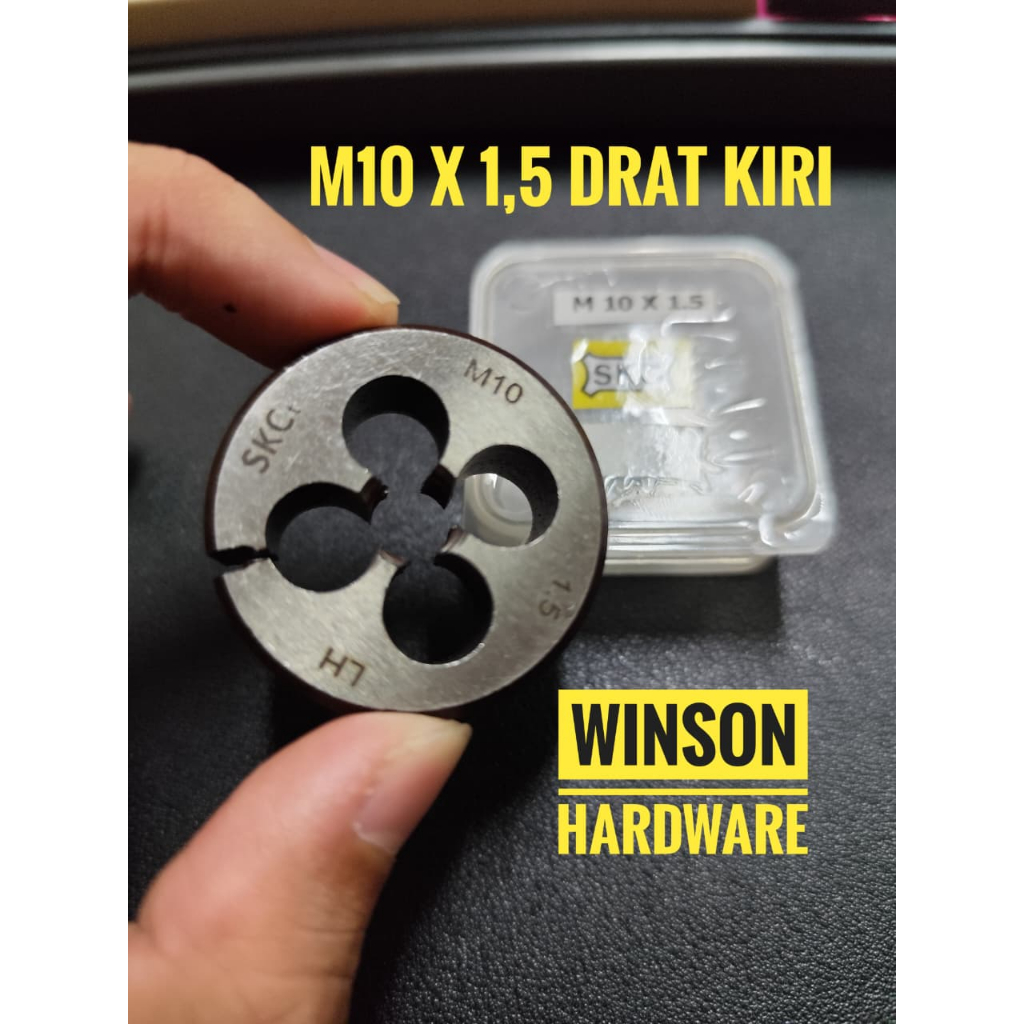 Jual Mata Senai DRAT KIRI M10x1.5 SKC - Snai Snay Sney Snei Dies Drat ...