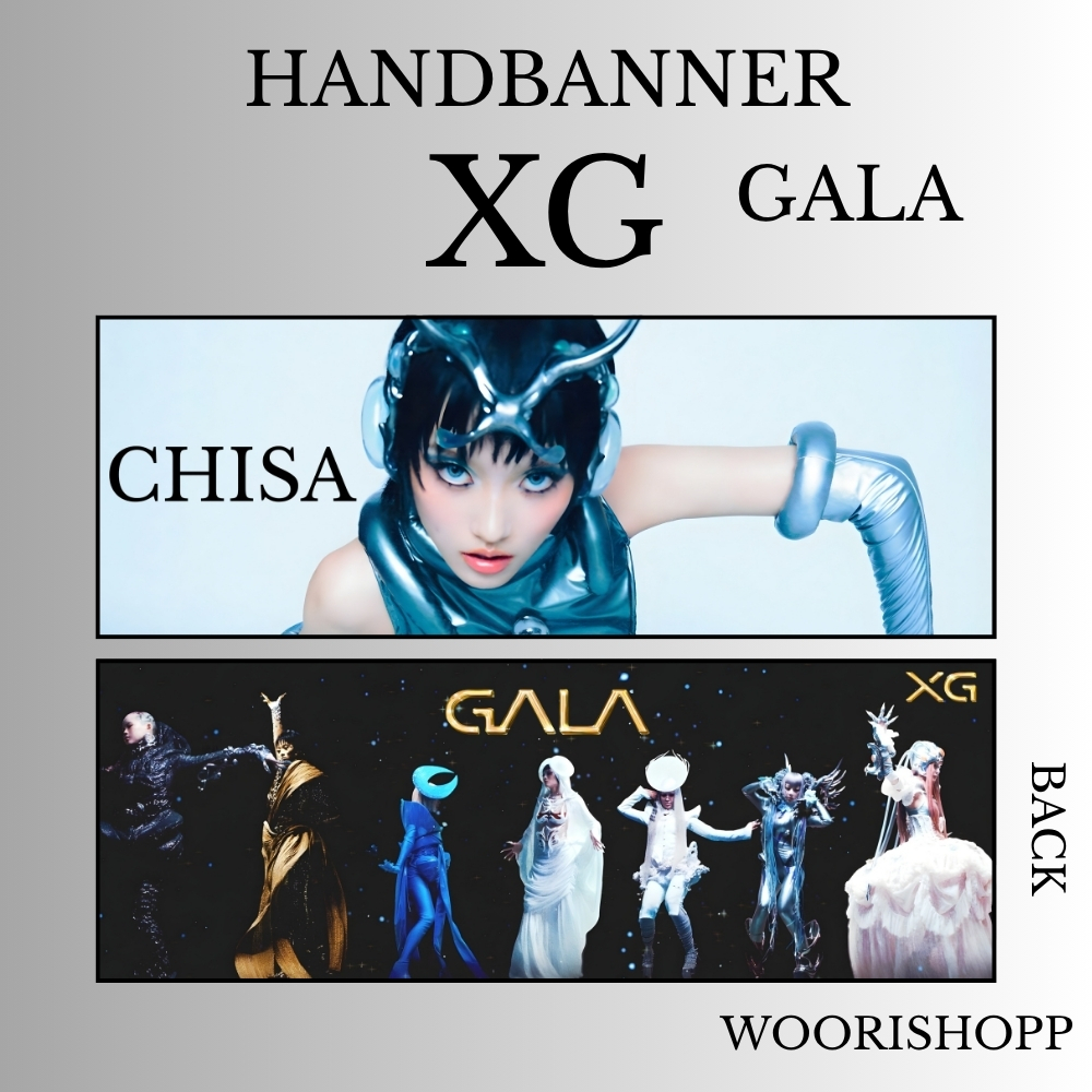 Jual HAND BANNER XG GALA 2SISI KPOP UNOFFICIAL HANDBANNER CHISA HINATA ...