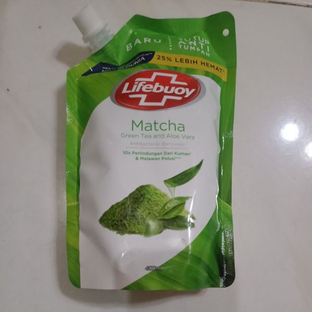 Jual Lifebuoy body wash matcha 400ml | Shopee Indonesia