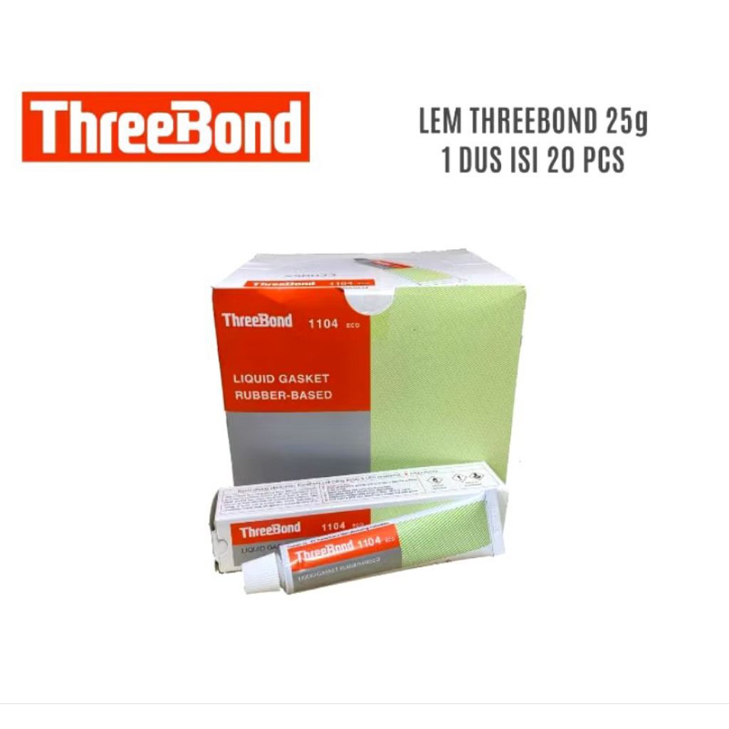 Jual LEM THREEBOND gasket 25 gram lem paking packing gasket threebond ...