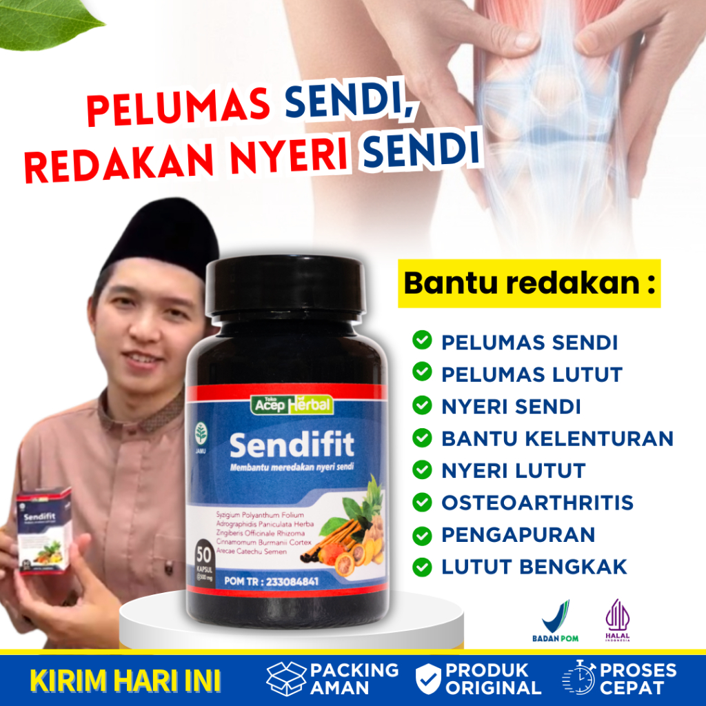 Jual Obat Pelumas Sendi Lutut Vitamin Tulang Sendi Lutut Kaku Sakit ...