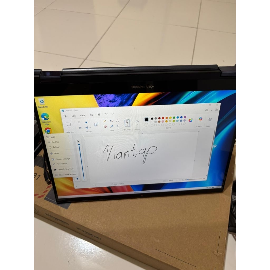 Jual Asus Vivobook S 14 Flip TN3402QA-VIPS751 R7 5800H 8GB 512GB SSD ...