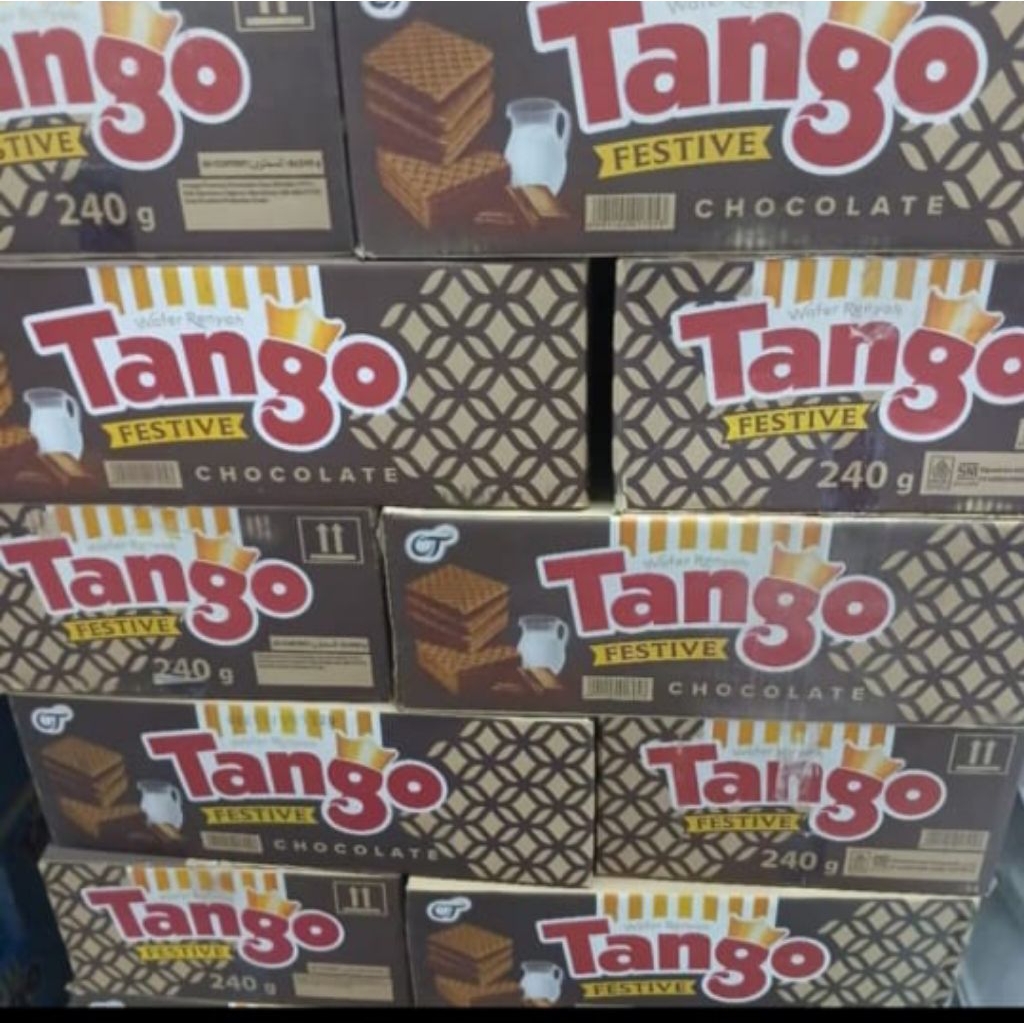 Jual TANGO CHOCOLATE WAFER RENYAH 1 DUS ISI 6 PC KALENG | Shopee Indonesia