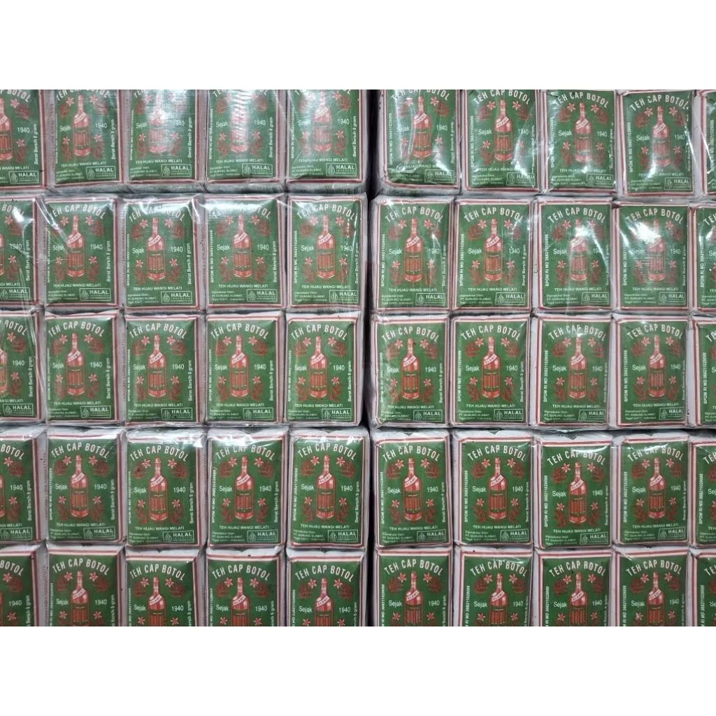 Jual Teh Cap Botol Kecil Tubruk 1 Pak isi 100pcs X 8g | Shopee Indonesia