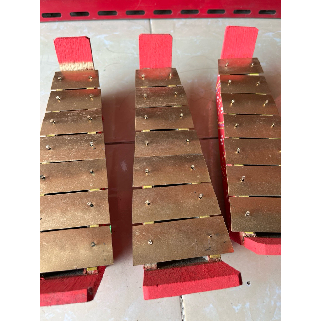 Jual Gambang ningnong MOTIF UKURAN KECIL sharon gamelan jawa mainan ...
