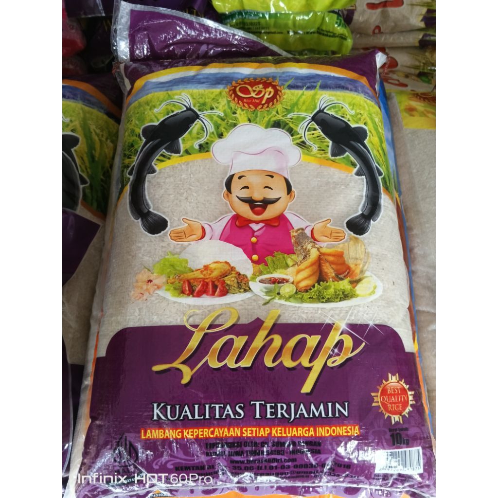 Jual Beras Lahap Lele 10kg | Shopee Indonesia