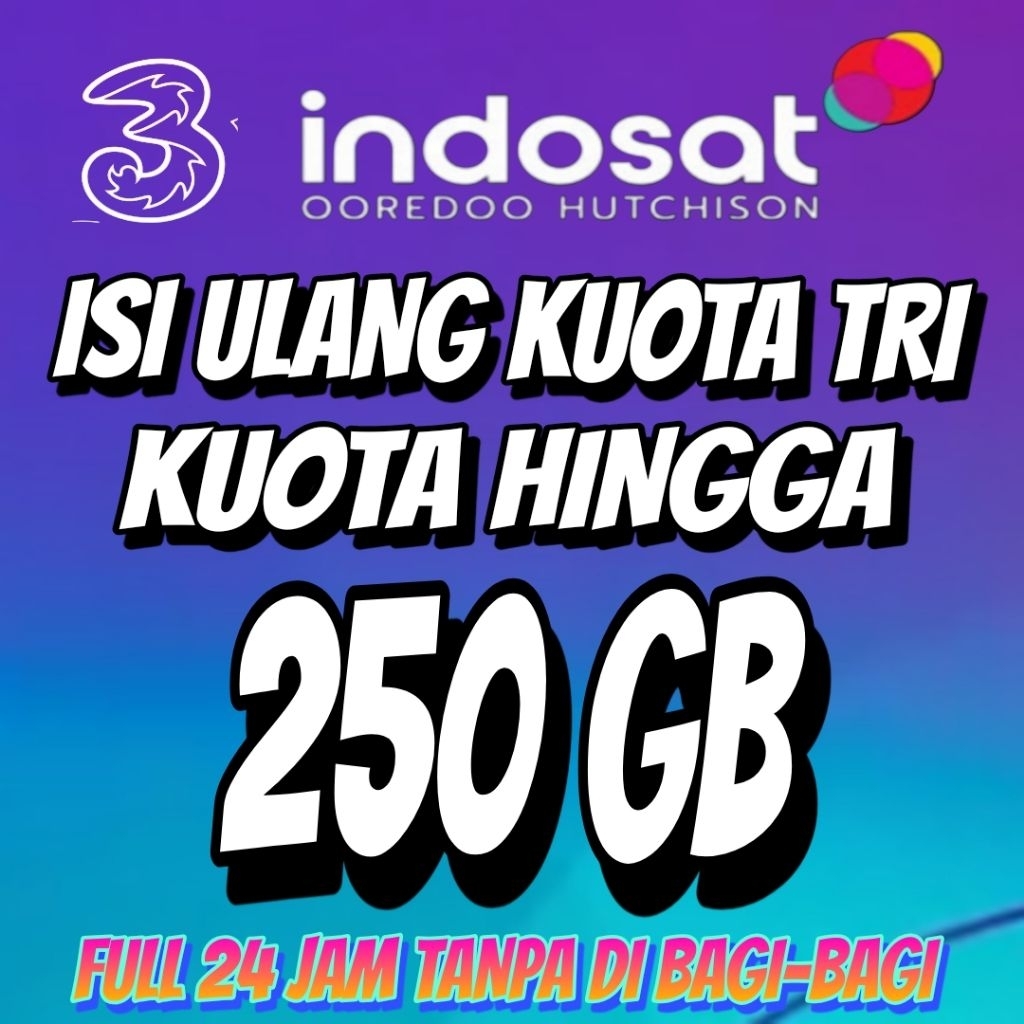 Jual ISI ULANG KUOTA TRI HAPPY BULANAN MURAH PROSES CEPAT | Shopee ...