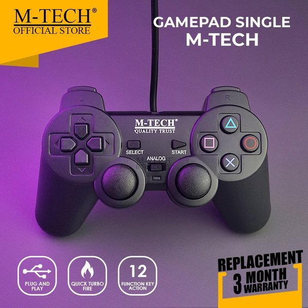 Jual M-TECH MTECH Controller Stick Stik Gamepad Joystick USB PC Laptop ...