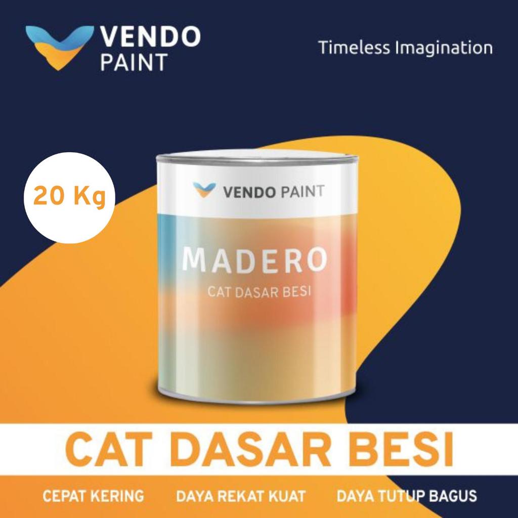 Jual [KHUSUS INSTANT] Vendopaint Cat Dasar Besi / Cat Meni Besi Madero ...