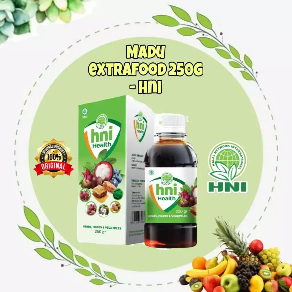 Jual HNI Health Madu Extra Food Ekstra Food Extrafood Vitamin Immune ...