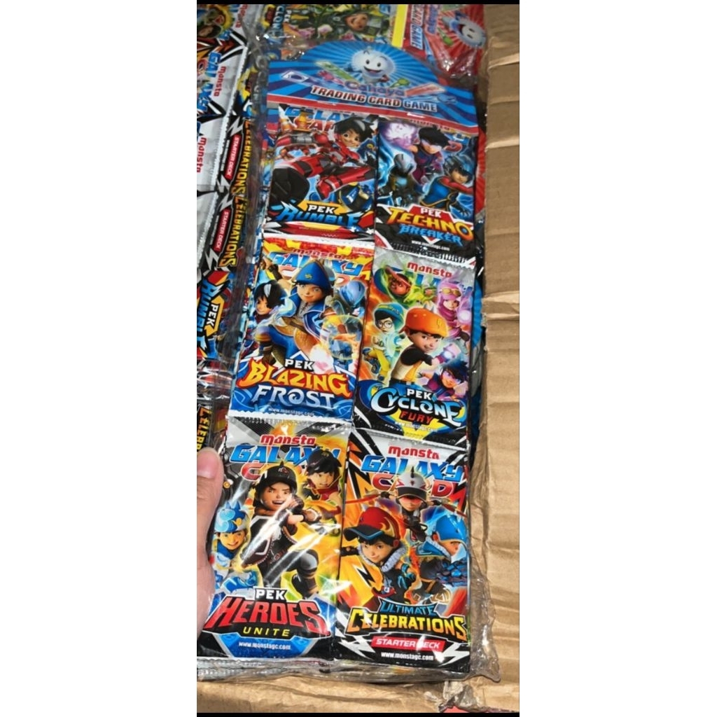 Jual KARTU BOBOIBOY MONSTA BLAZING FROZT CAHAYA/ KARTU BOBOIBOY DG ...