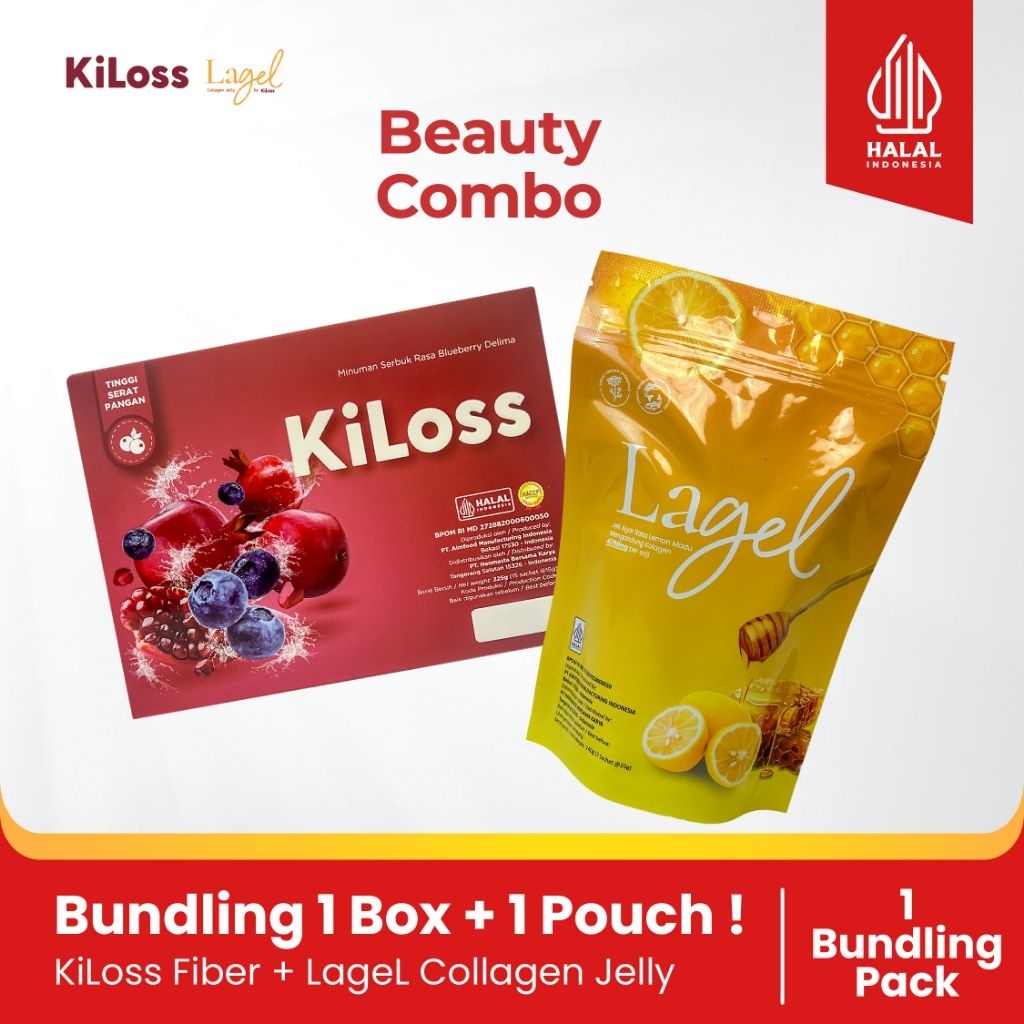 Jual Paket Bundling 3 Box KiLoss/45 Sachet + 1 Box LageL/7 Sachet ...